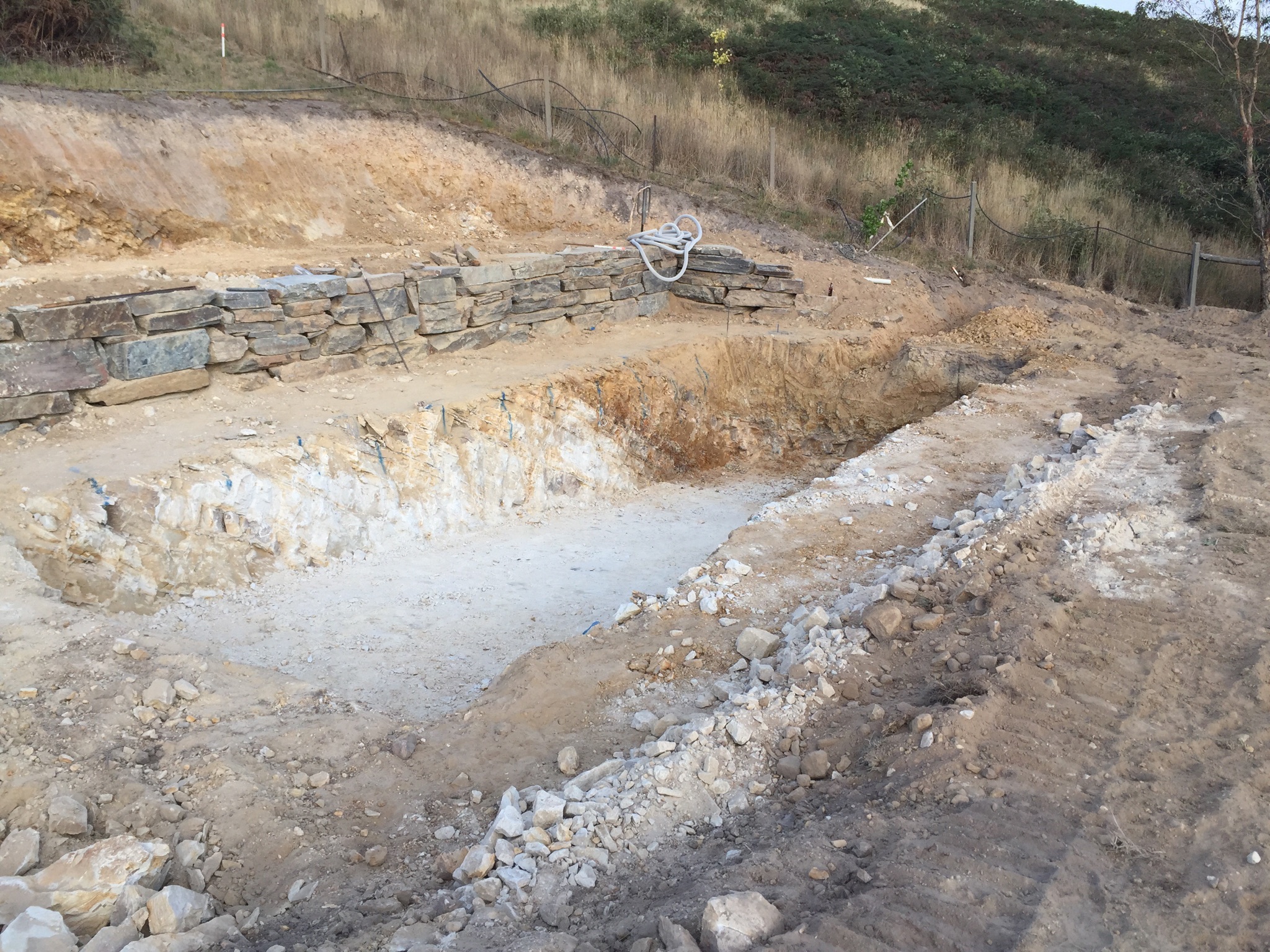 Site Prep for a Terraced Garden – Harding Earthworks