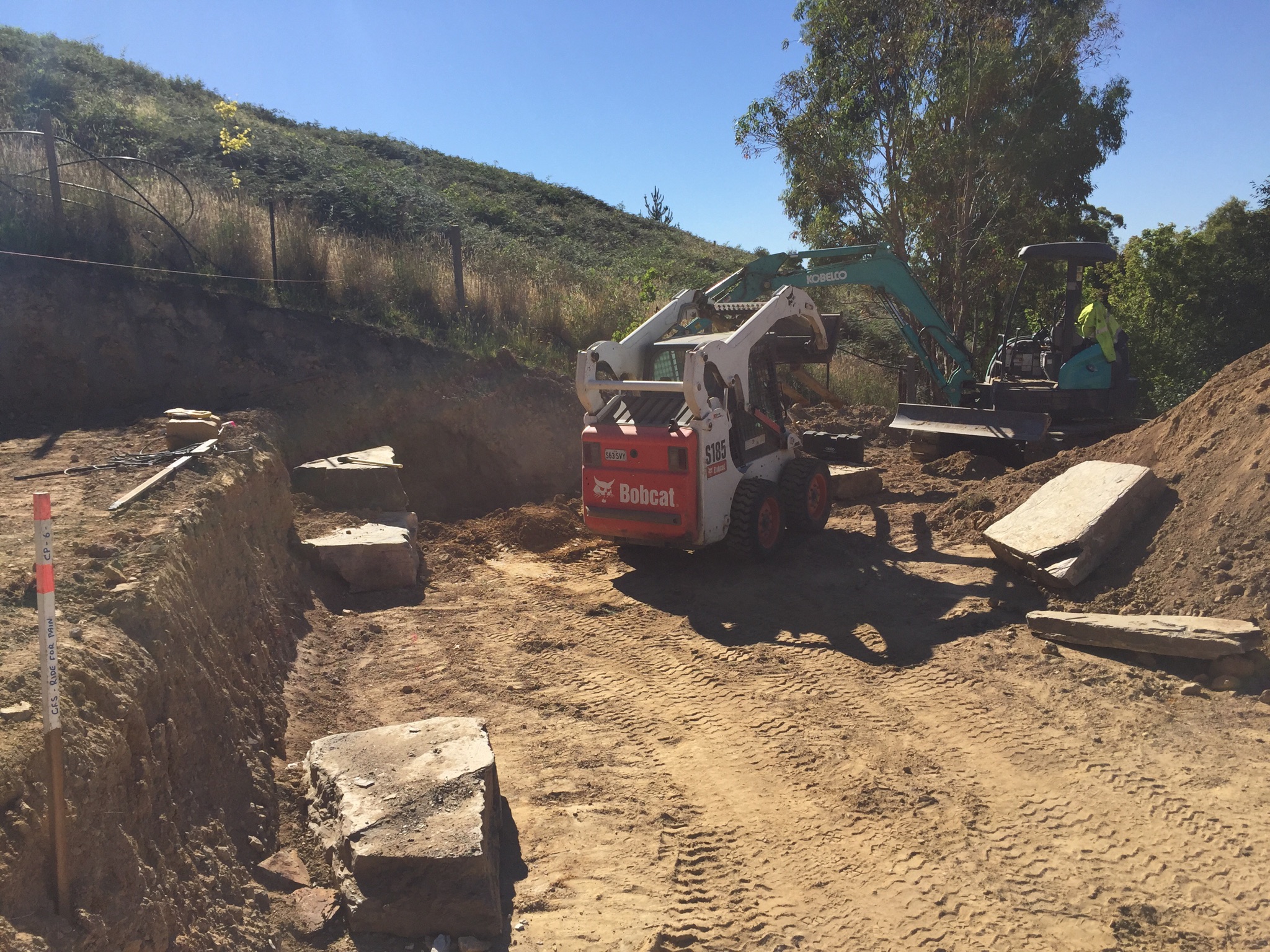 Site Prep for a Terraced Garden – Harding Earthworks
